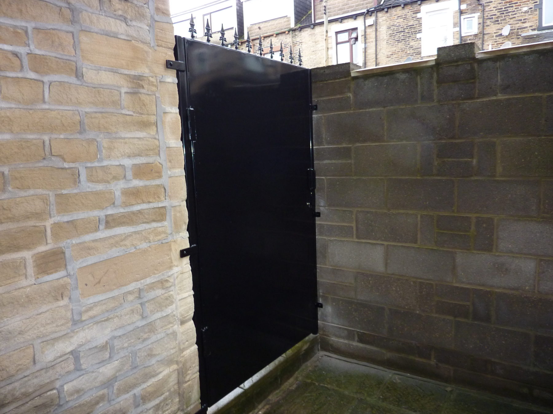 Sheeted Gate | Railings • Gates • Security Grills • Bradford, West ...