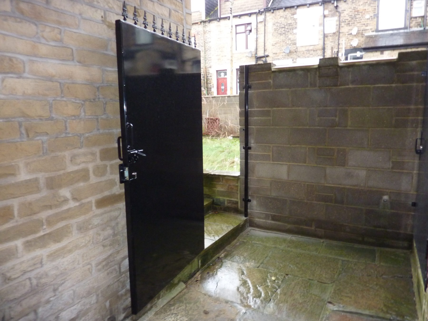 Sheeted Gate | Railings • Gates • Security Grills • Bradford, West ...
