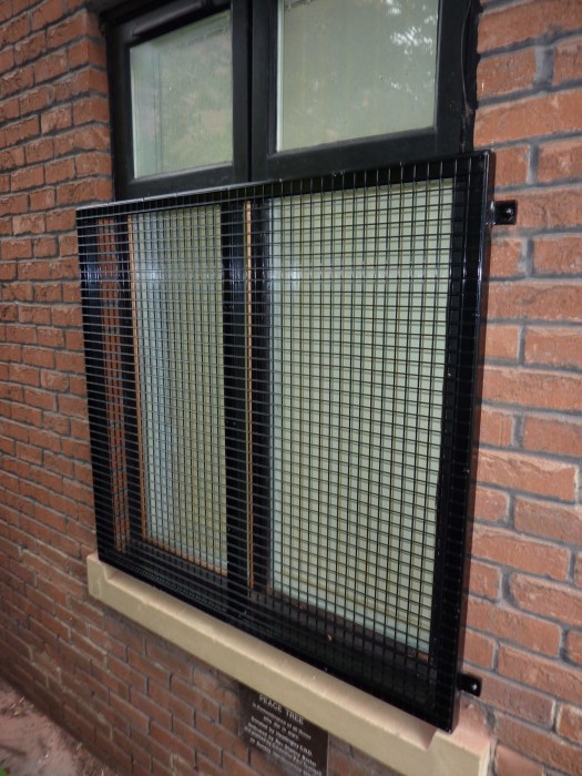 Mesh Window Grilles In LS6 | Railings • Gates • Security Grills ...